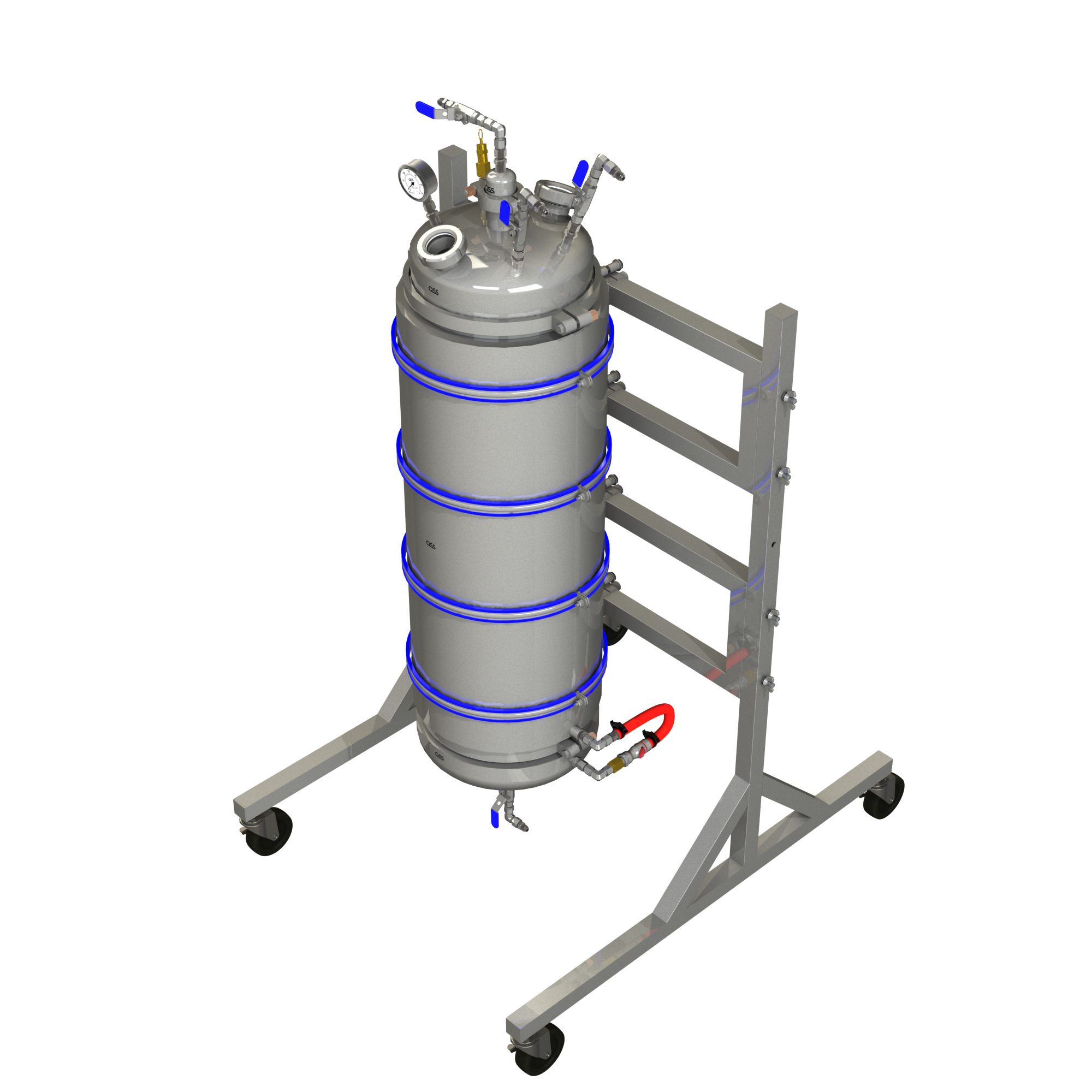 Single Sided Collection Rack – Open Source Steel