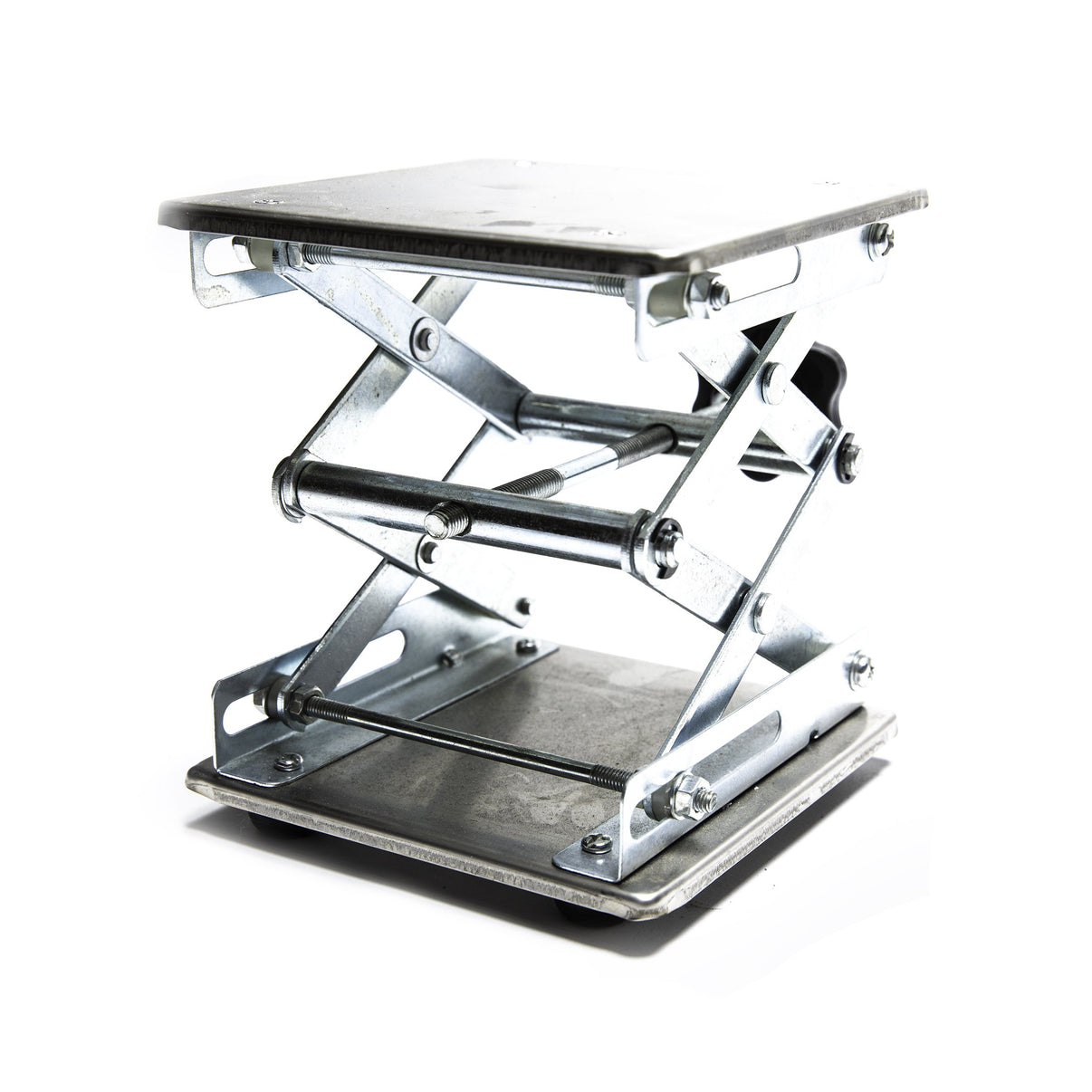 Laboratory Scissor Jack - 4"x4" – Open Source Steel